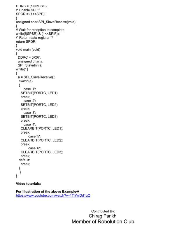 Serial Peripheral Interface | PDF