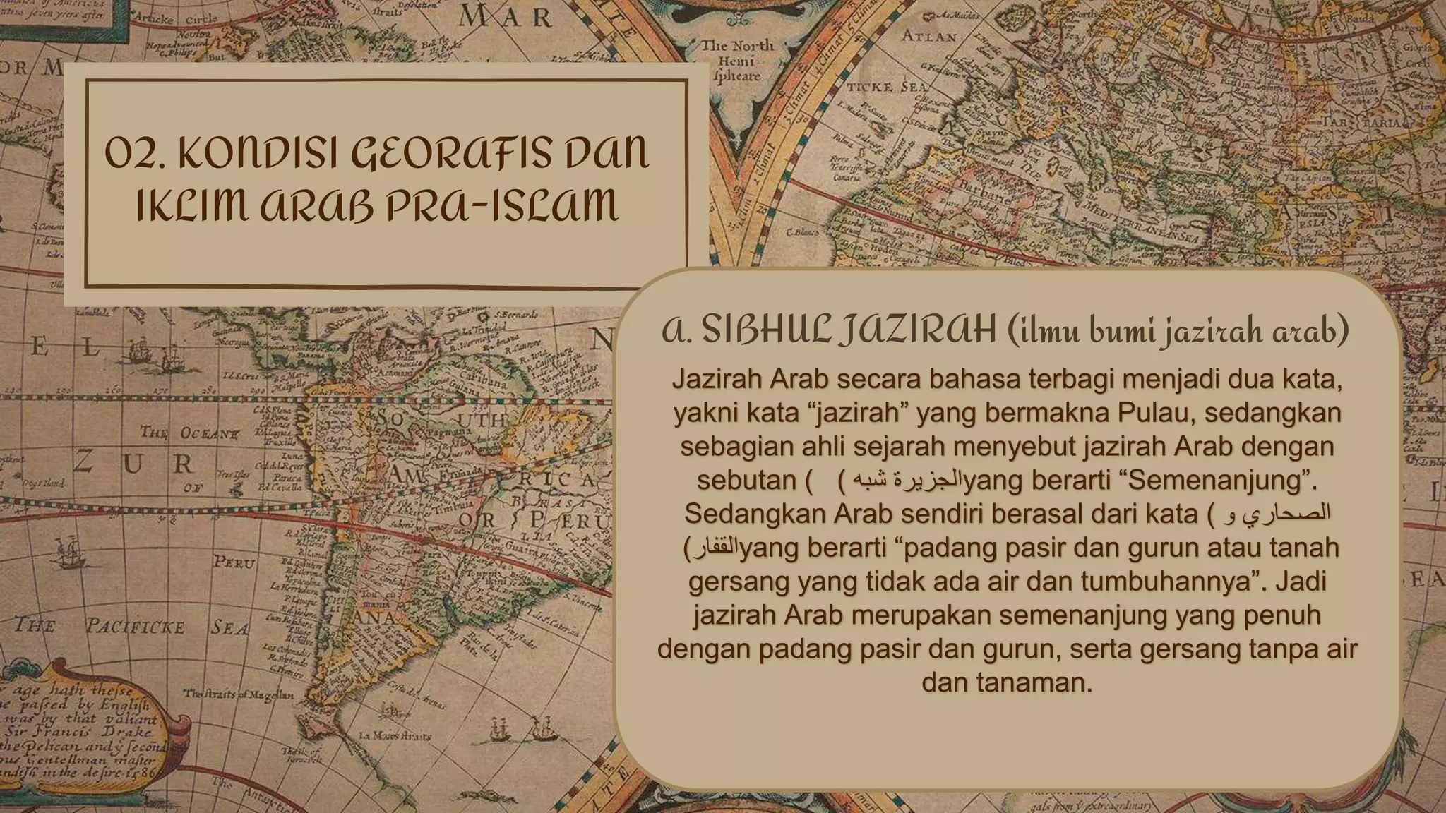 Sejarah Arab Pra Islam | PPTX