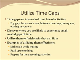 Spiap time managment | PPT