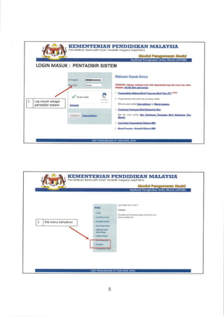 Spi Bil 1 2019 Sistem Kehadiran Murid Pdf