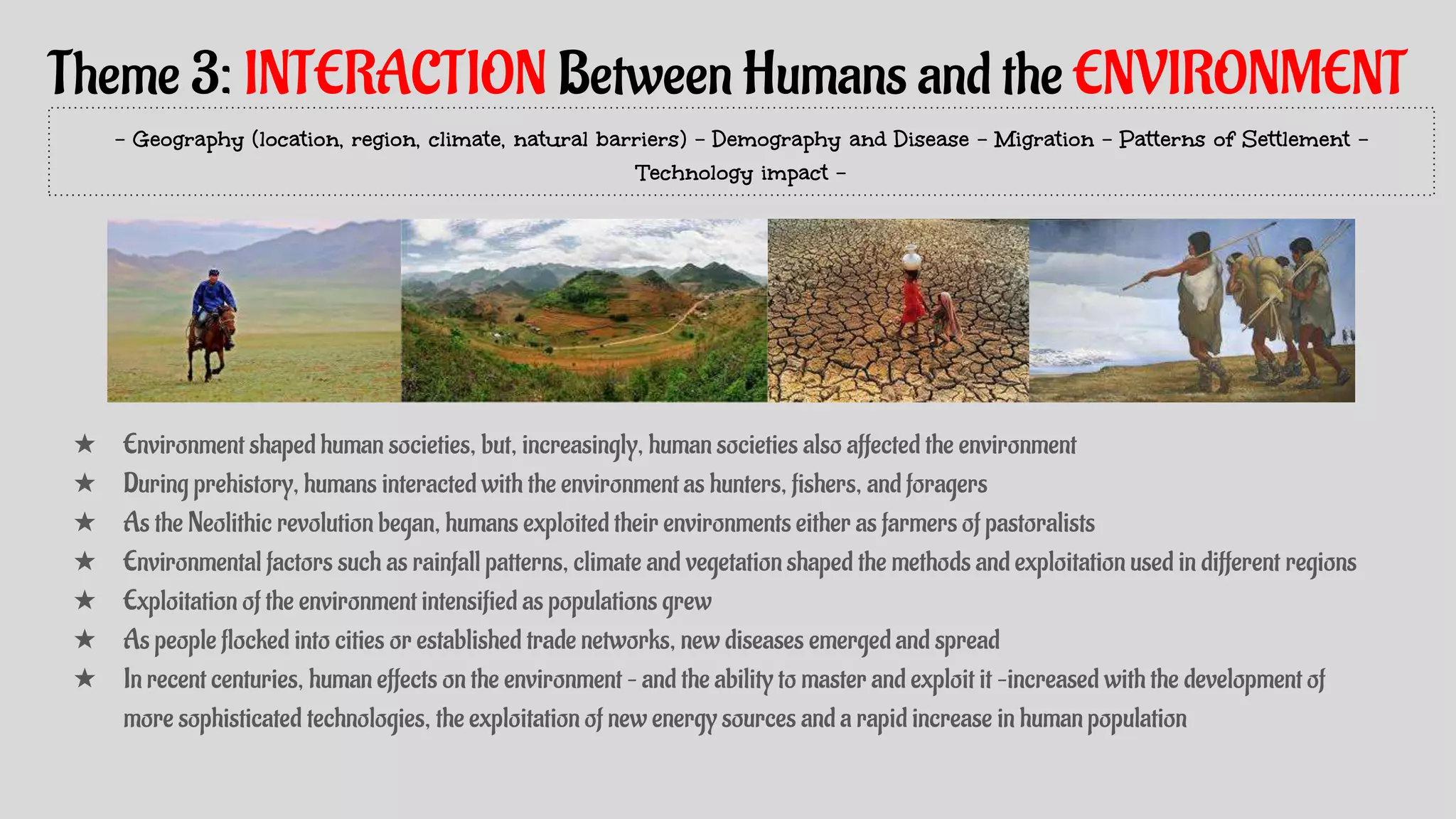 Five Themes of World History: S.P.I.C.E. | PPTX