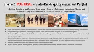 Five Themes of World History: S.P.I.C.E. | PPTX