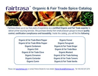 Spice Catalog | PDF
