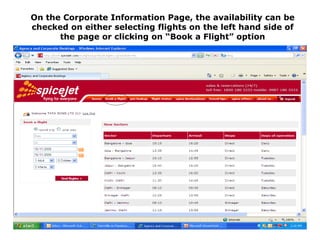 Spicejet - TATA Sons Ltd Booking process.ppt