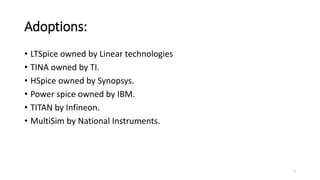 SPICE LEVEL I/LEVEL II/LEVEL III AND BSIM MODELS | PPTX