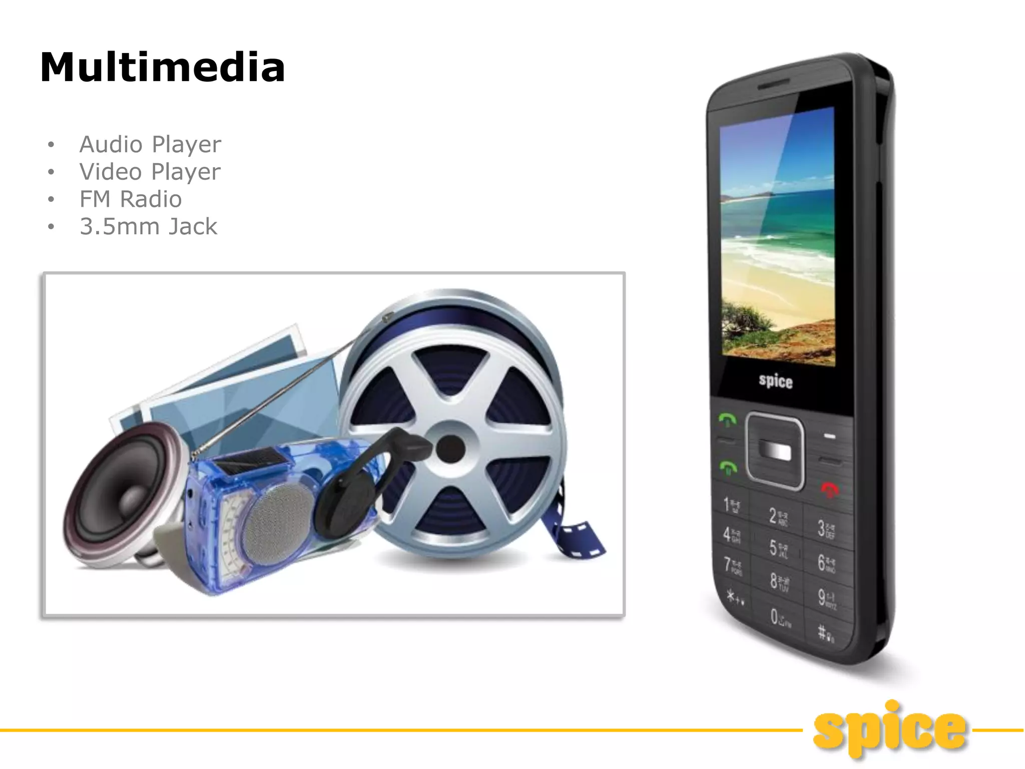 Spice Power S-580 Dual Sim Mobile | PDF