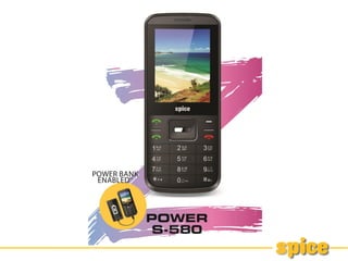 Spice Power S-580 Dual Sim Mobile | PDF