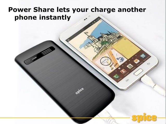 Spice Power S-580 Dual Sim Mobile | PPT