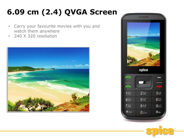 Spice Power S-580 Dual Sim Mobile | PPT