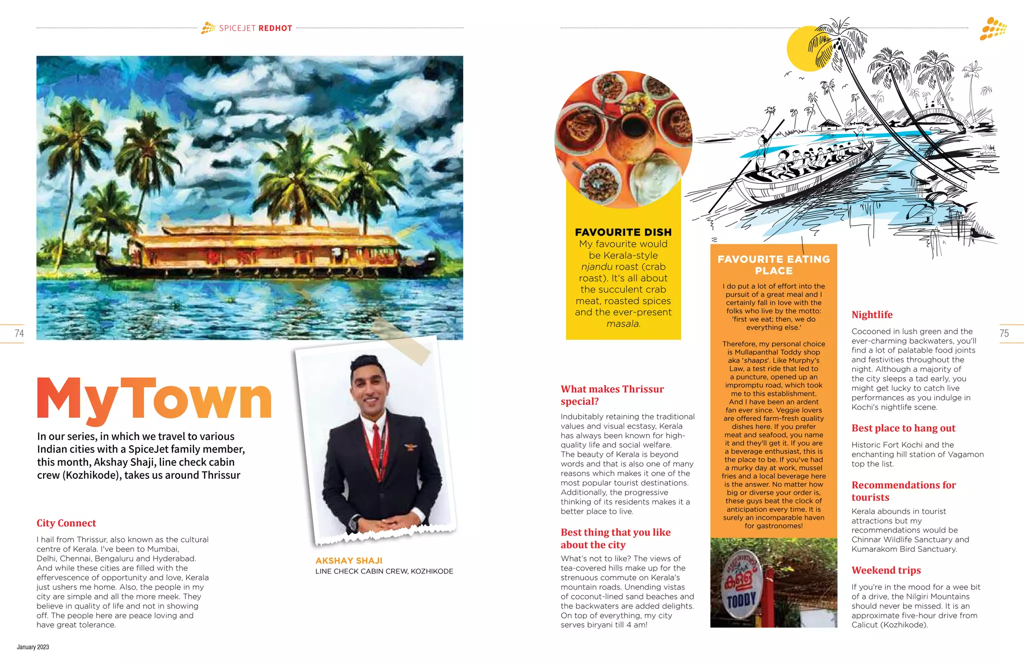 Spice route Magazine (SpiceJet Inflight Magazine) | PDF