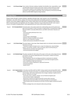 SPI Certification Evaluation Criteria | PDF