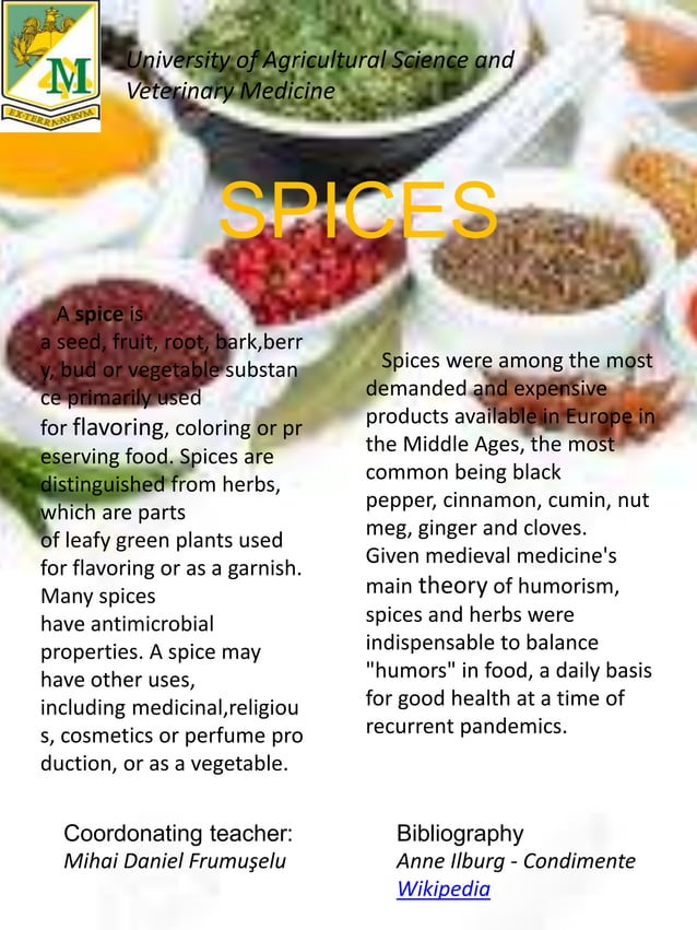 Spices | PDF