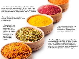 Spices | PPT | Cooking | Food & Drink
