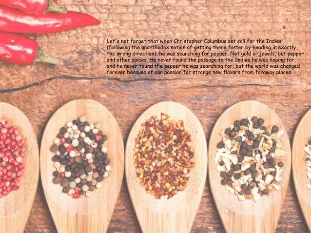 Spices | PPT | Cooking | Food & Drink