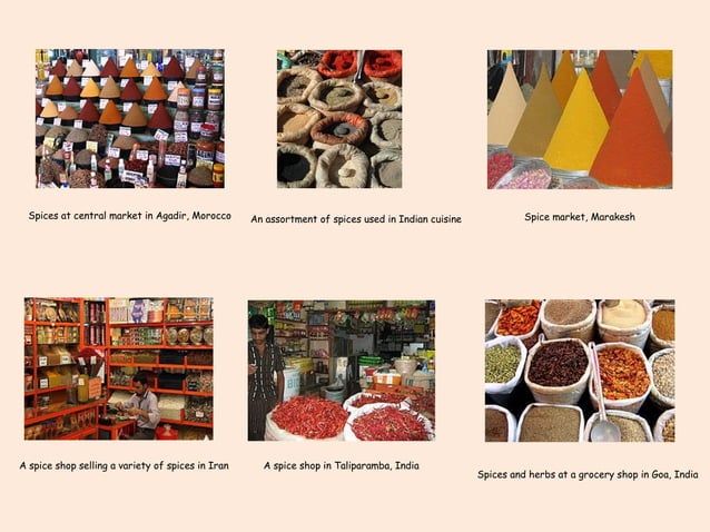 Spices | PPT | Cooking | Food & Drink