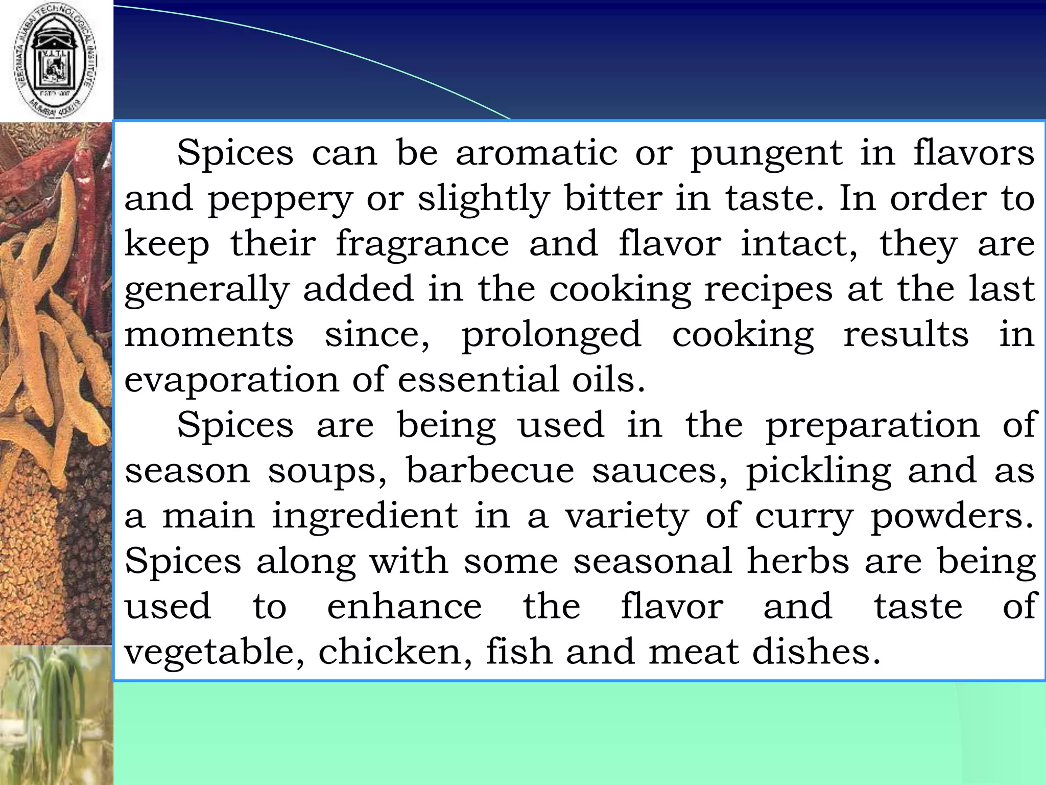 MARKETING OF INDIAN SPICES. | PPTX
