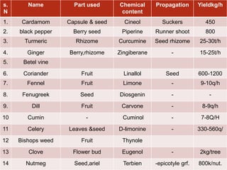 Spices and condiments ...3(2+1) presentation | PPTX