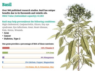 Spices and Herbs | PDF