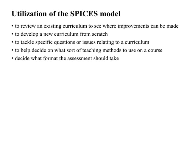 SPICES Medical Education | PPTX | Educational Assessment | Education