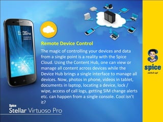Spice Stellar Virtuoso Pro | PPT