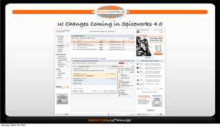 Spiceworks - The Next Frontier | PDF | Operating Systems | Computer Software and Applications