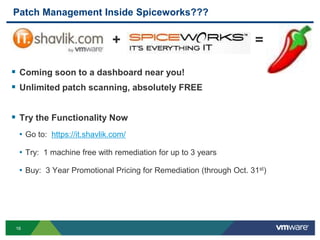 Bringing Patch Management to Spiceworks | PPT