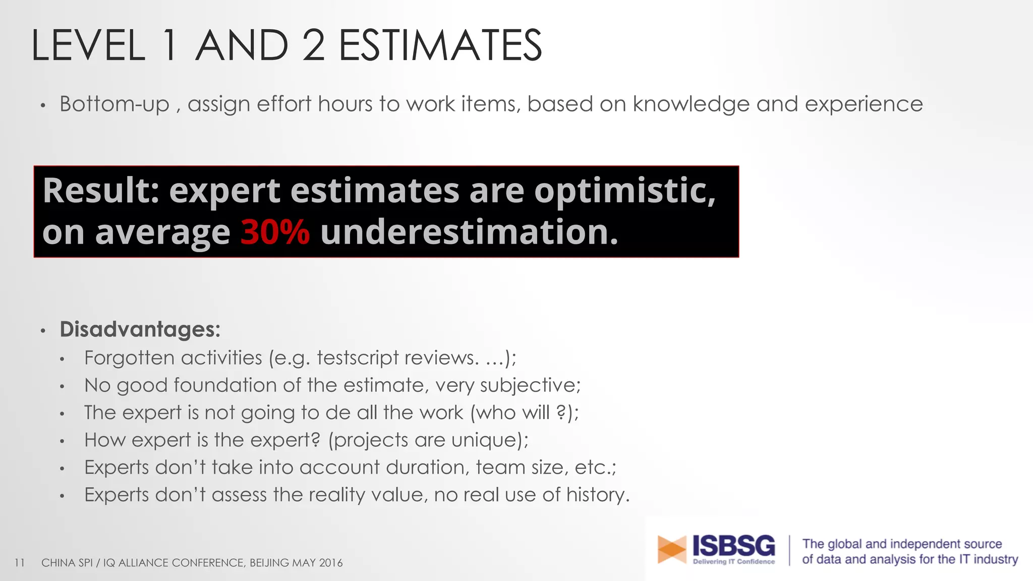 Improve Estimation maturity using Functional Size Measurement and Historical Data | PDF