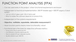 Improve Estimation maturity using Functional Size Measurement and ...