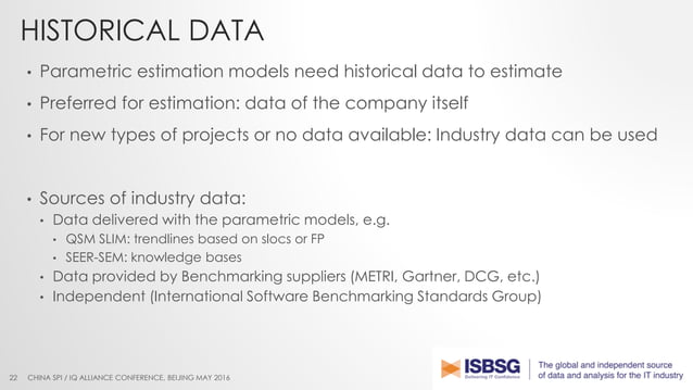 Improve Estimation maturity using Functional Size Measurement and Historical Data | PDF