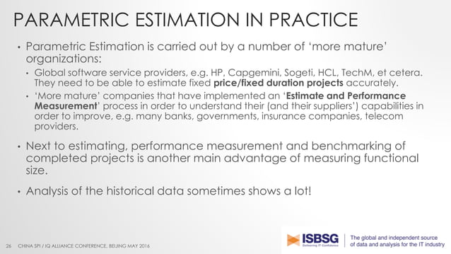 Improve Estimation maturity using Functional Size Measurement and Historical Data | PDF