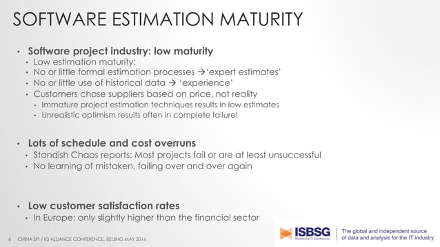 Improve Estimation maturity using Functional Size Measurement and Historical Data | PDF