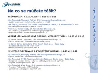 Jitka Tejnorová, DMC management consulting s.r.o. | PPT