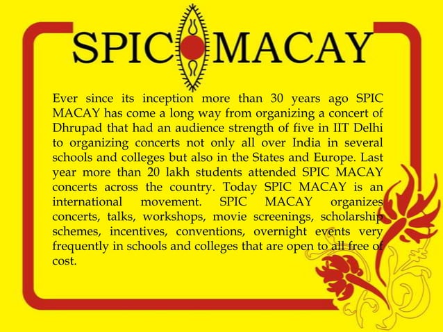 Spic macay presentation | PPTX