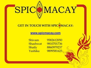 Spic macay presentation | PPTX