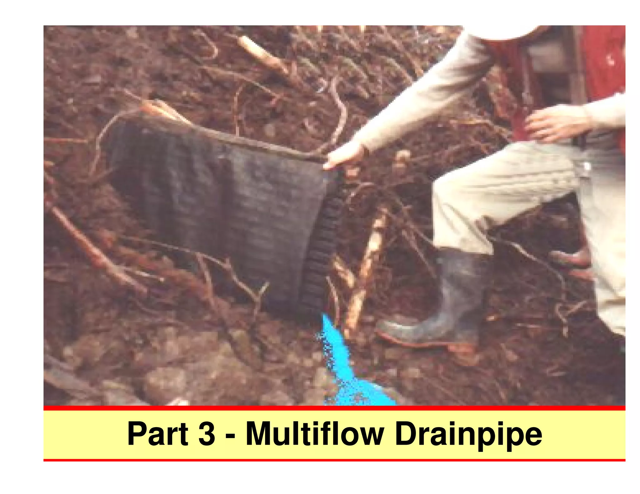 Spider excavator contour drainage v11 | PPT