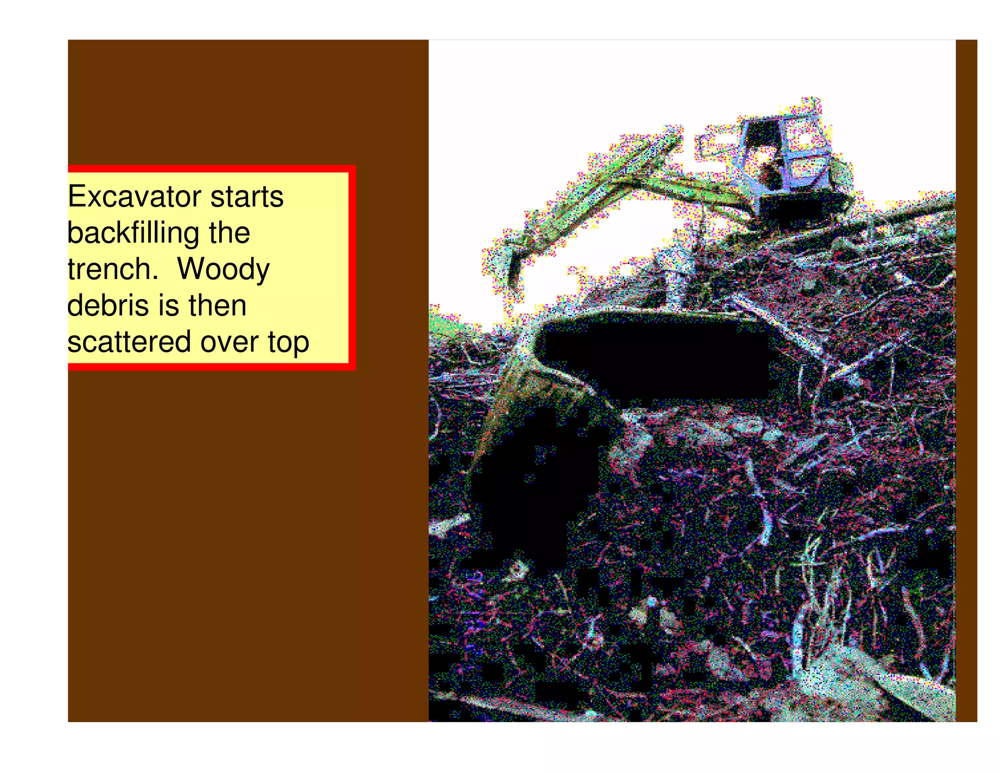 Spider excavator contour drainage v11 | PPT