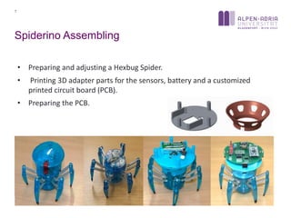 Spiderino: a low-cost robot | PPT