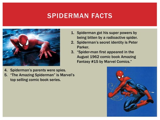 Spiderman | PPTX
