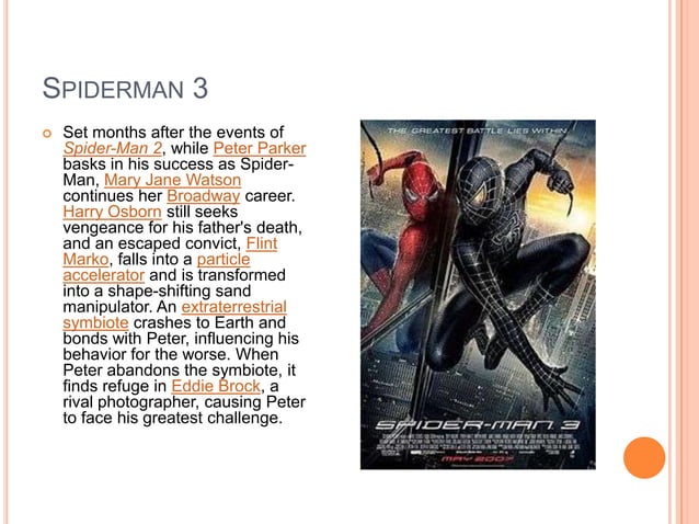 Spiderman.pdf | Celebrity Relationships | Pop Culture