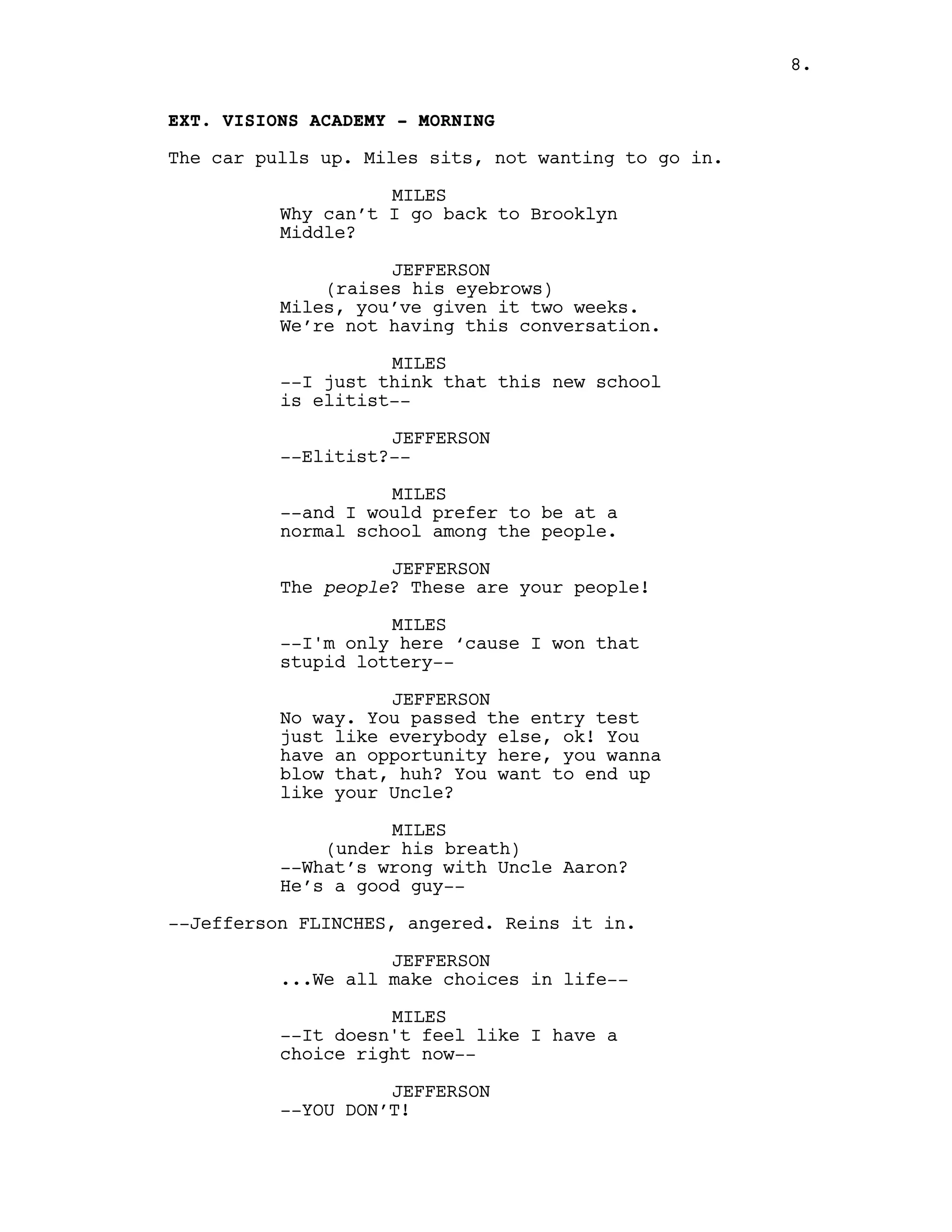 Spiderman 2018 screenplay | PDF