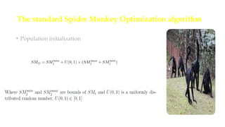 Spider Monkey Algorithm Spider Monkey Algorithm | PPTX