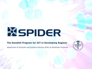 The Swedish Program for ICT in Developing Regions | PPT