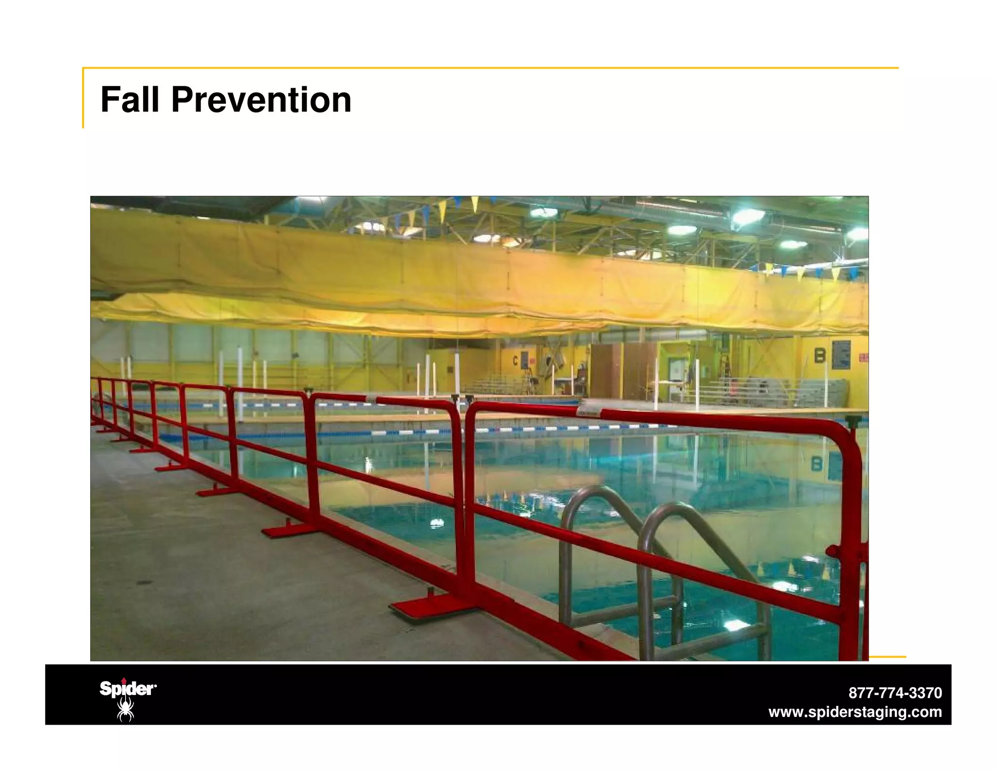 SpiderRail - Temporary guard rail for fall protection | PDF