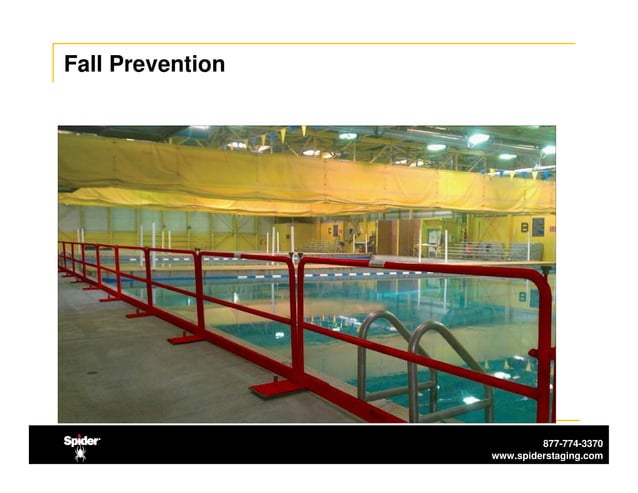 SpiderRail - Temporary guard rail for fall protection | PPT