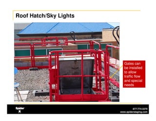 SpiderRail - Temporary guard rail for fall protection | PDF