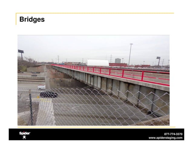 SpiderRail - Temporary guard rail for fall protection | PPT