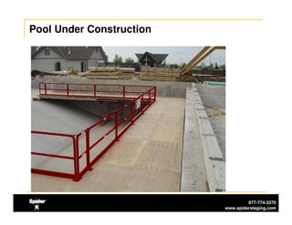 SpiderRail - Temporary guard rail for fall protection | PPT
