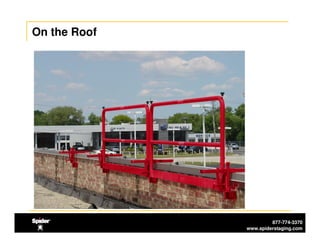 SpiderRail - Temporary guard rail for fall protection | PDF