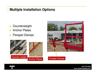SpiderRail - Temporary guard rail for fall protection | PPT