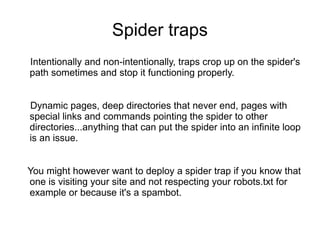 Search Engine Spiders | ODP